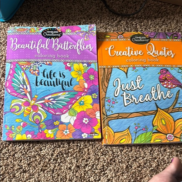 Toys | Creative Coloring Books Set Set Of Two | Poshmark
